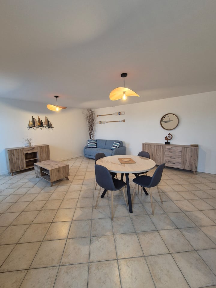 Etel Centre Vue Mer Face Au Plan D'eau Plage 2mn - Étel