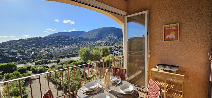 Appart 1 Ch, Clim, Parking, Balcon, Wifi, Piscine - Cavalaire-sur-Mer