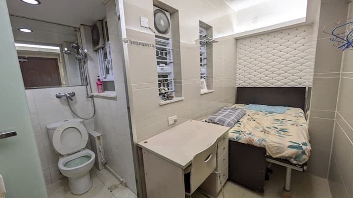 Cozy Rm For 2 Pax, 3mins Mtr, 6mins To Ladies Mkt - Hong Kong