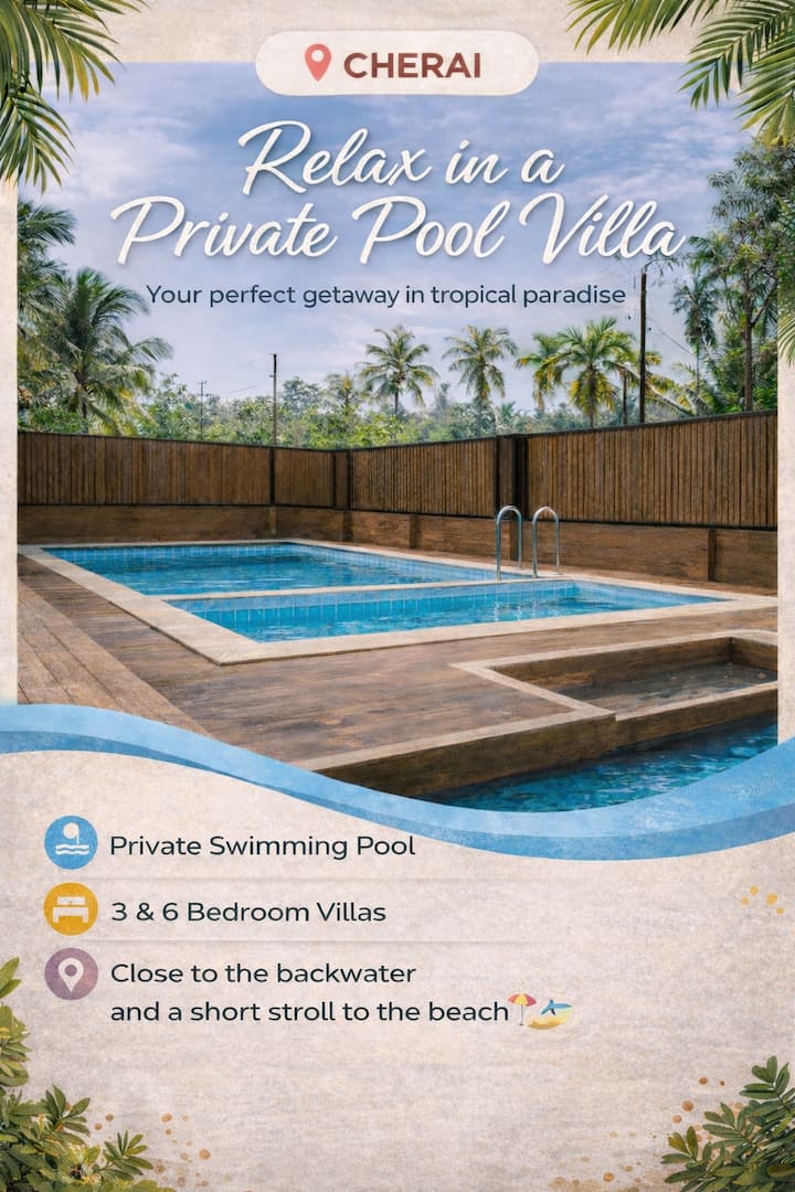 Bachans Casa 6 Bedroom Private Pool Villa Cherai - Kochi