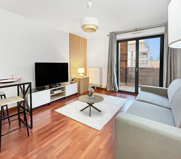 Appartement Avec Balcon & Parking Privé Disney - Serris