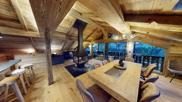 Luxury 5-bedroom Alpine Chalet - Châtel