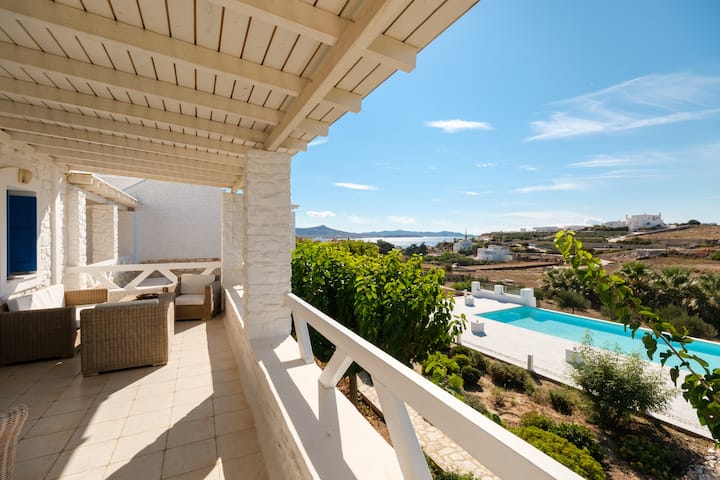 Krios 2bedroom Apartment - Sea View & Shared Pool - Paros