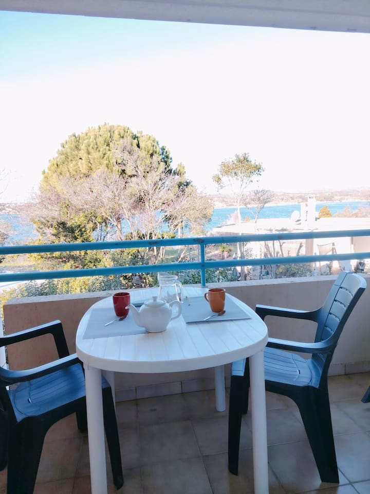 Studio Vue éTang, Parking, Climatisation - Bouzigues