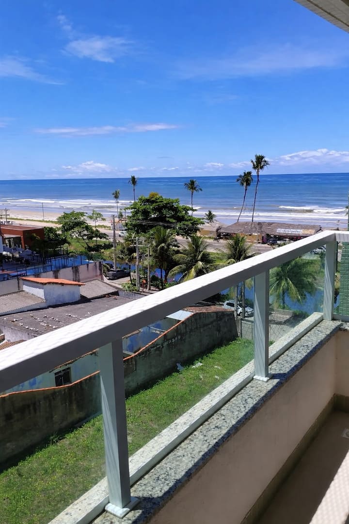 Vista Mar + Piscina | 2 Qtos Praia Dos Milionários - Ilhéus