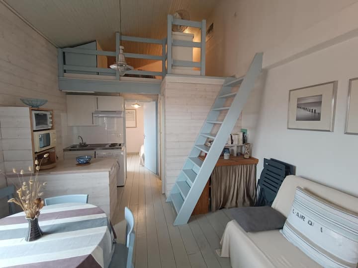 Appt Cosy Avec Mezzanine à 2 Pas De La Plage - Soulac-sur-Mer