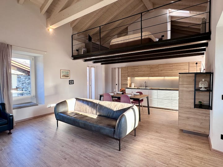 Loft Vista Mottarone Con Barbecue E Giardino - Lago Maggiore