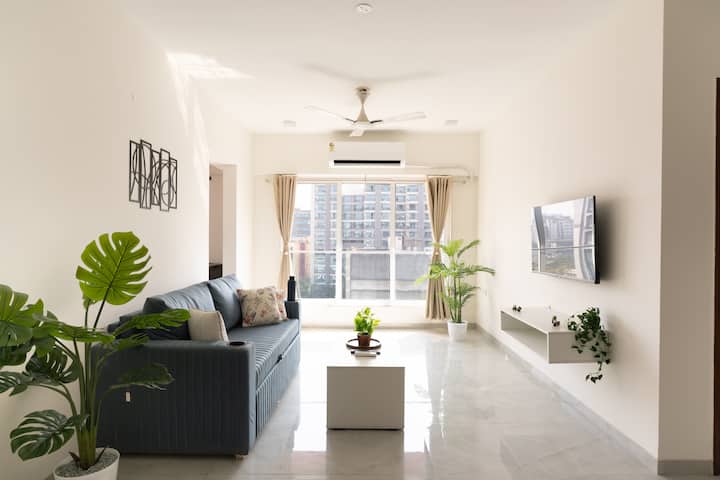 Spacious & Higher Floor 2bhk Near Bkc | Gym Access - Mumbai