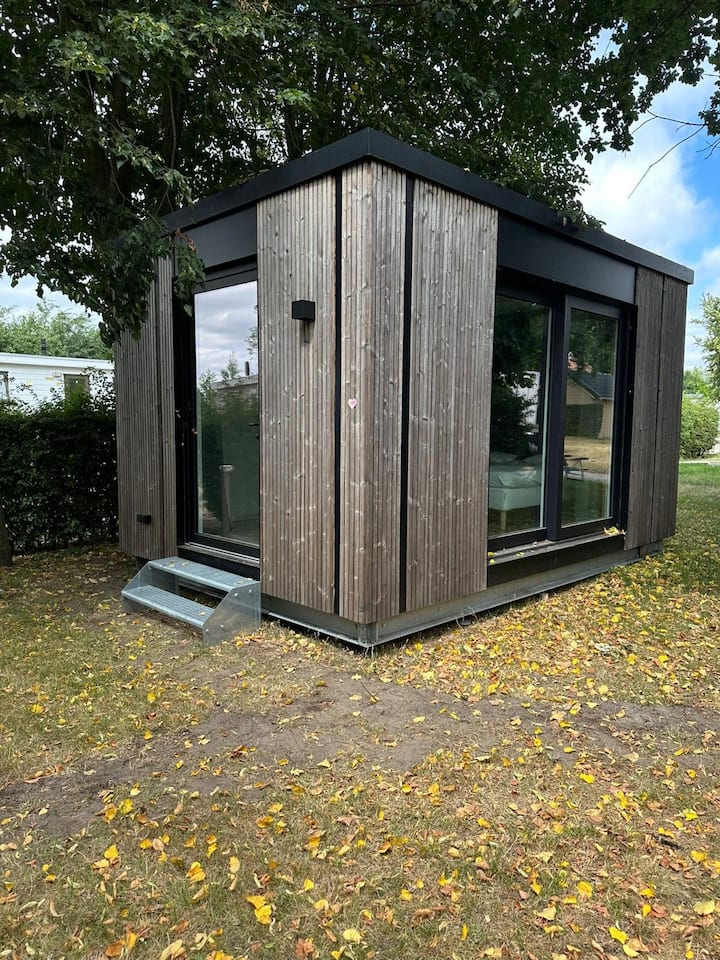 Woodboxcabin 2 Personen - Camping Groenpark - Dendermonde