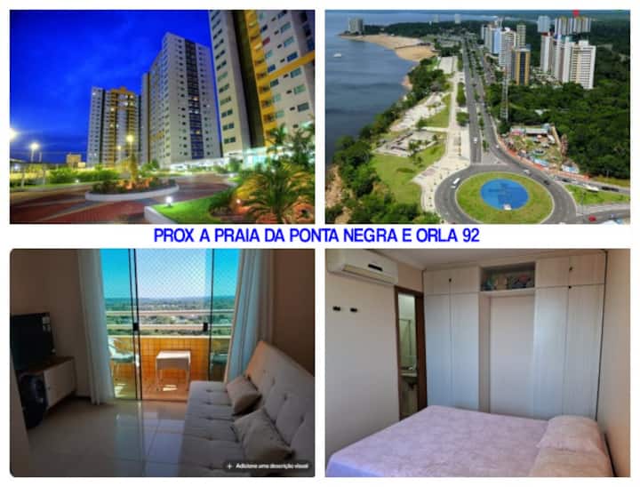 Apt 13º Prox Praia P. Negra, Orla 92 E Alphaville - Manaus