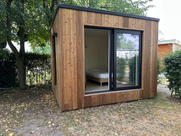 Woodboxcabin 1 Persoon - Camping Groenpark - Dendermonde