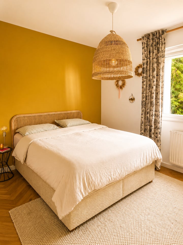 Appartement Design & Chaleureux  3 Chambres - Rennes