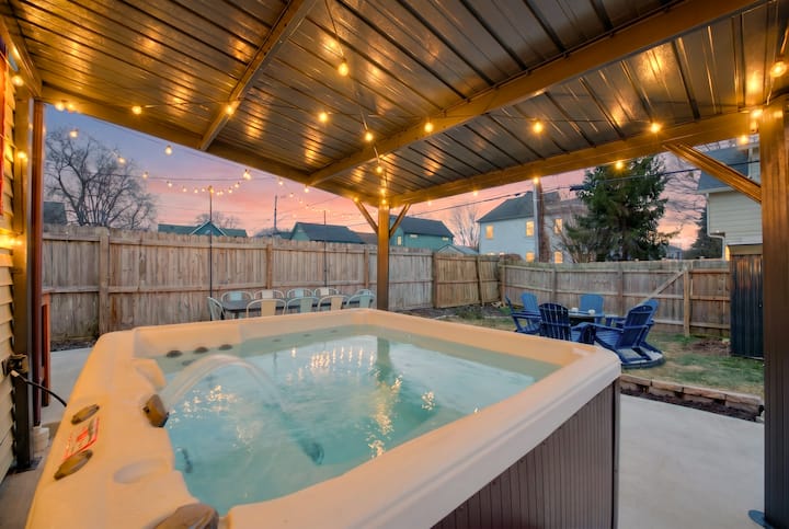 Hottub~firepit~games~yoganook~5 Mins To Downtown - Indianapolis, IN