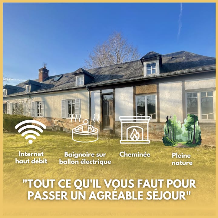 Maison De Campagne Confort Et Calme - Aumale