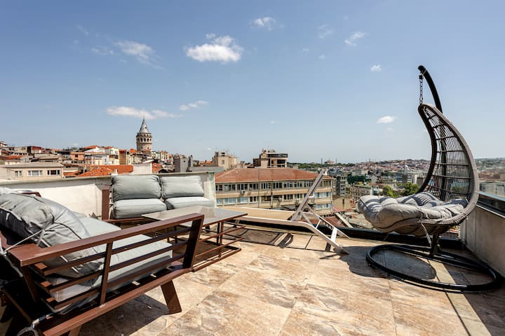 7br/4ba Sea View Galata View Terrac - Beykoz