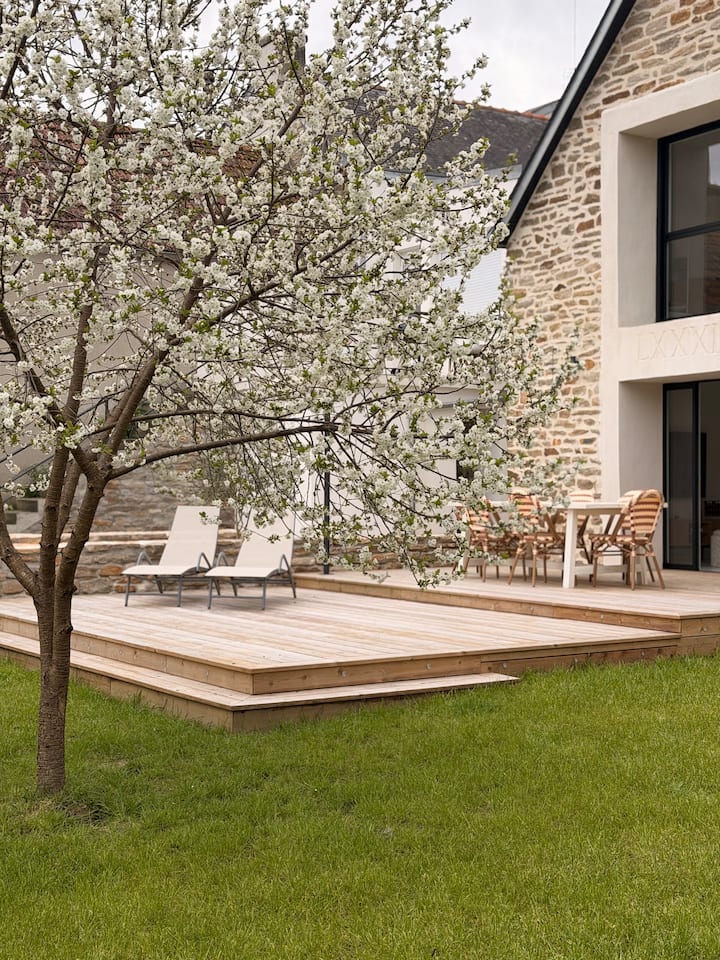 Maison Venell 5* - Spa & Jardin, Centre-ville - Concarneau