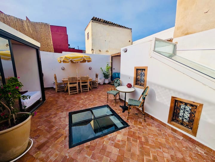 Maison Authentique Avec Terrasse – Médina De Rabat - Rabat