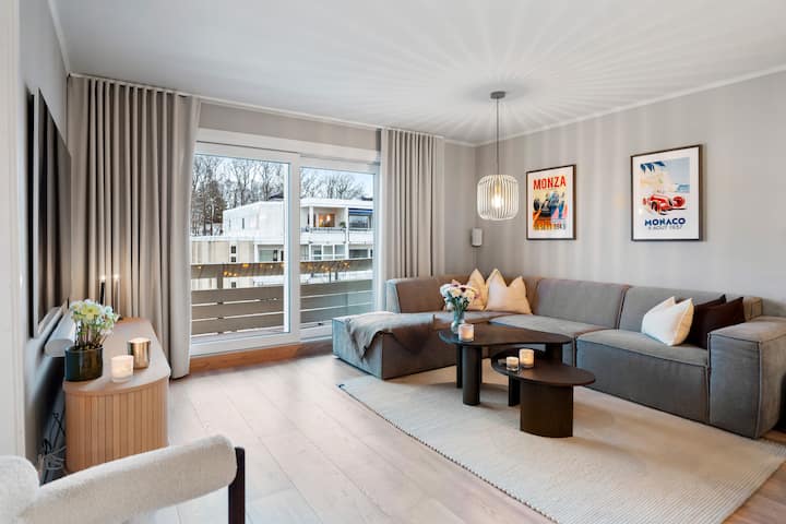 Lys Leilighet Med Balkong Nær Sentrum. - Oslo