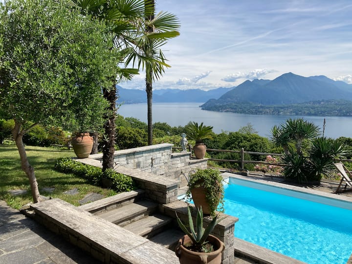 Casa Gallo-tenuta Privata Panoramica Sopra Stresa - Stresa