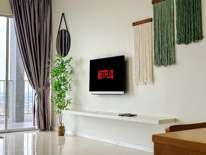 Taiping High Floor 3br | 12 Pax | Coway & Netflix - Taiping