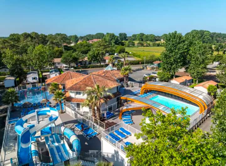 Mobile-home Tout Confort Camping 4* Proche Plage - Messanges