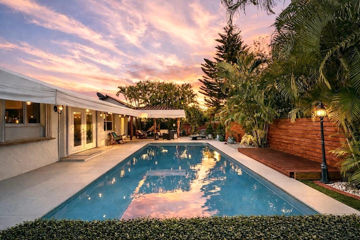 3/2 Home With Pool & Bbq Near Dadeland Mall - The Bahamas