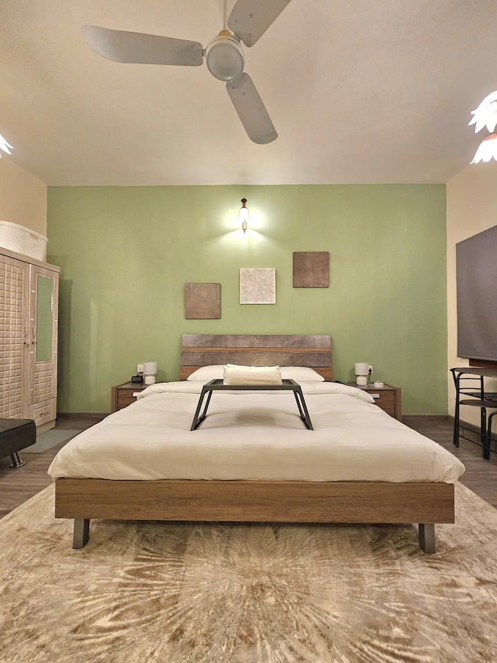 Spacious Studio W. Bathtub|metro Just 15 Mins Walk - Dubaï