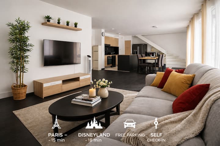 Duplex 9 Pers • Sdb X2 • Parking • Disney / Paris - Marne-la-Vallée