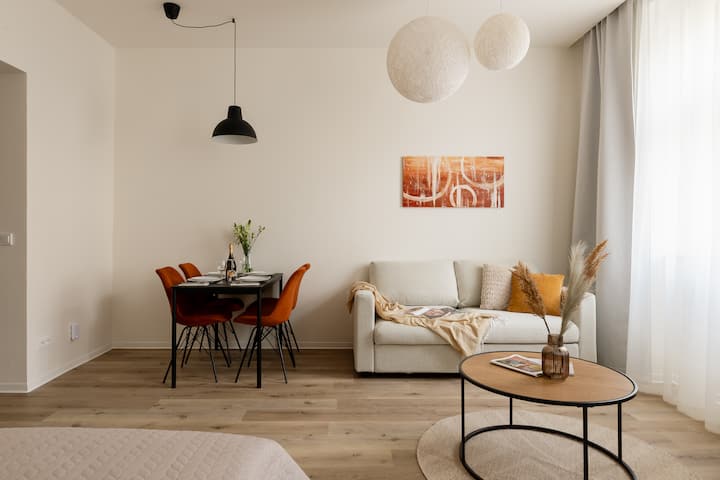 Studio For 4 | Self Check-in | New - Prague