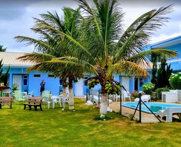 Apartamento 1 Quarto Em Frente à Praia. - Ilha Comprida