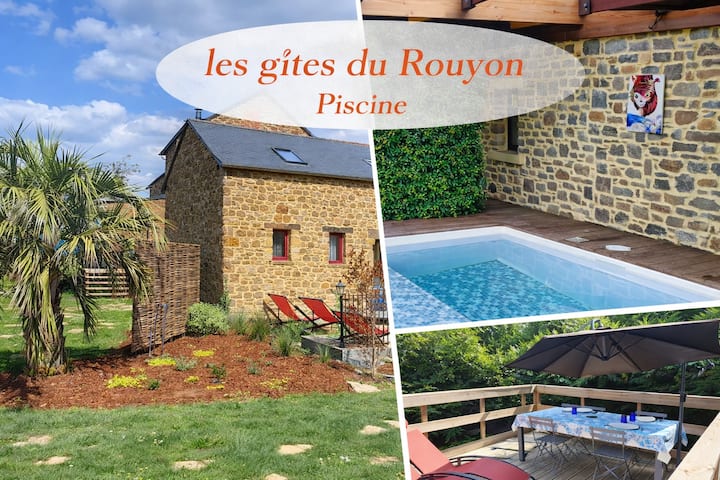 Piscine + Les Gîtes Du Rouyon - Combourg