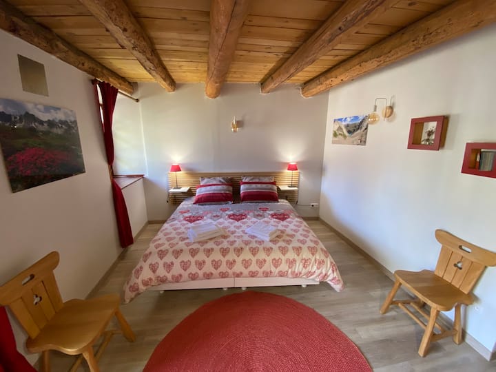 Chambre Lumineuse Et Spacieuse, Tout Confort - Monginevro