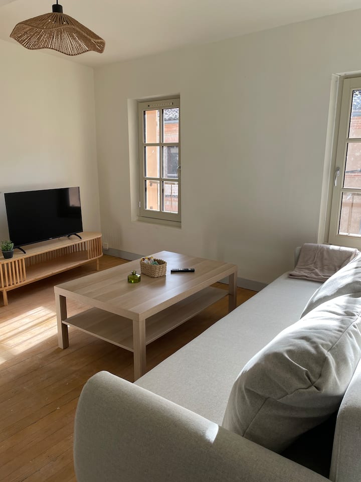 T2 Cosy Au Centre De Montauban - 4 Pers - Wifi - 蒙托邦