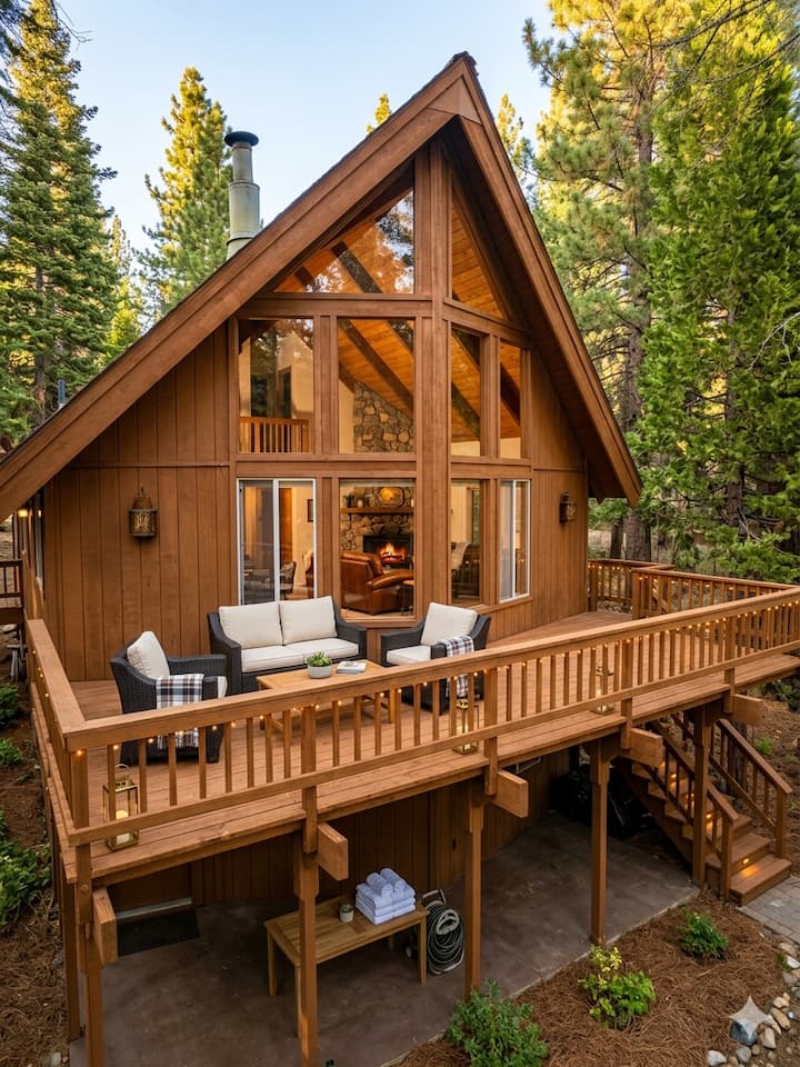 3 Bedroom Cabin 10 Mins Dr. Dodge Ridge Ski Resort - Pinecrest, CA