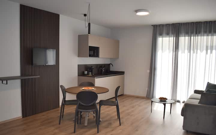 Studio Apartment With Garden - Montecampione
