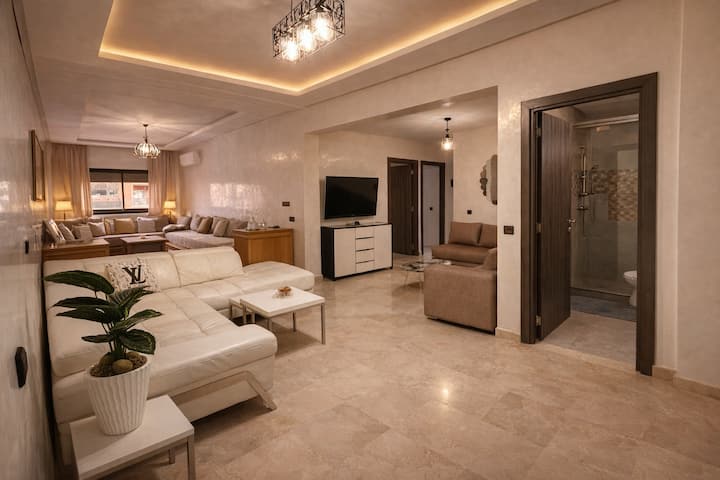 Luxury Apartment 3-bedrooms/terraces Downtown - Marrakesh
