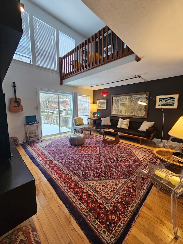 70's Era Loft House With Mid-century Vibe - Richmond, VA