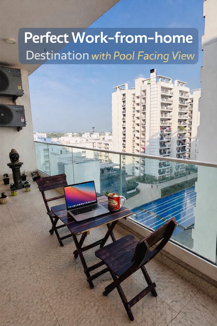 भू वसुधा-2 Bhk Heavenly Space For Remote Work. - Sohna