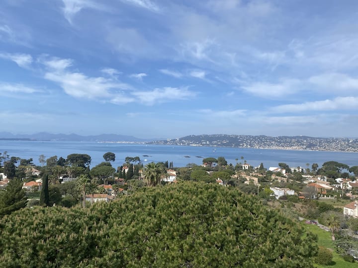 Studio Vue Mer 180° | Dernier éTage à Antibes - Antibes