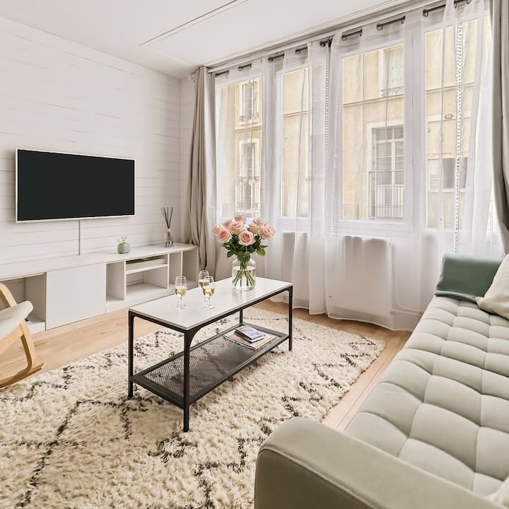 T3 Lumineux Avec Parking, Central Et Tranquille - Tours