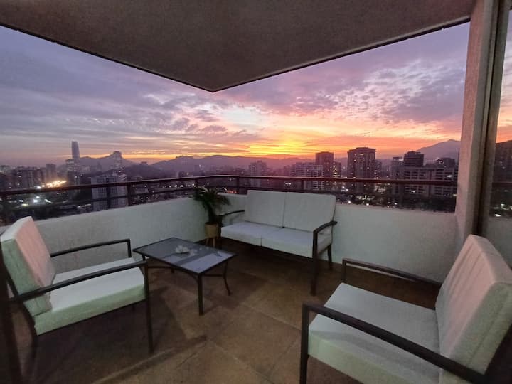 Espectacular Departamento Parque Arauco Las Condes - 