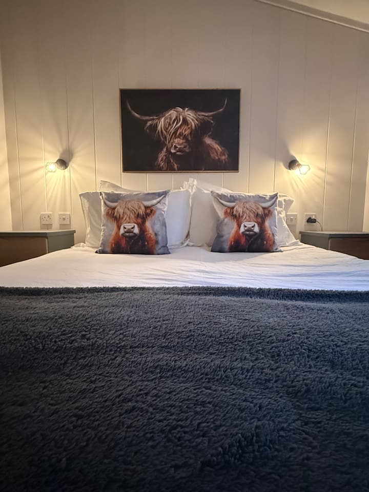 Lodge 14 - Highland Coo Lodge - Killin