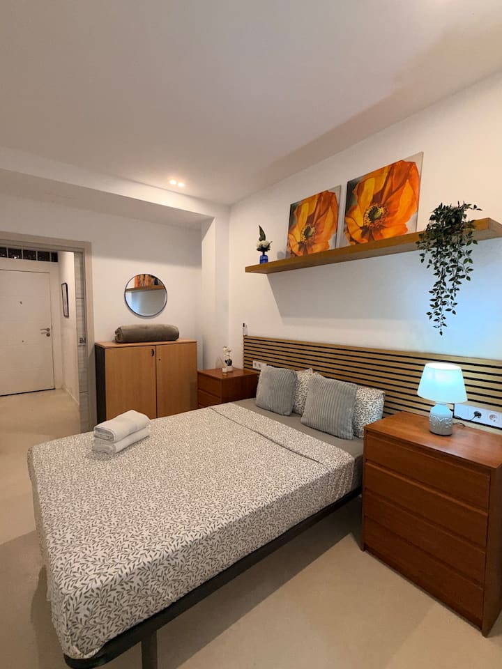 Linda Habitación Palma + Aire + Tv - Palma