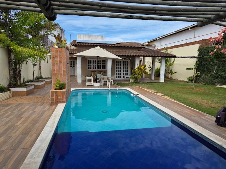 5/4 Piscina Grande, Pertinho Do Mar! - Salvador