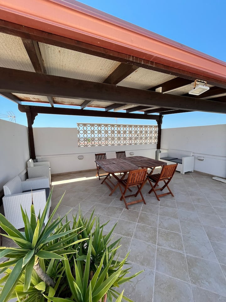 Villetta Al Mare Con Terrazza Panoramica - Alezio