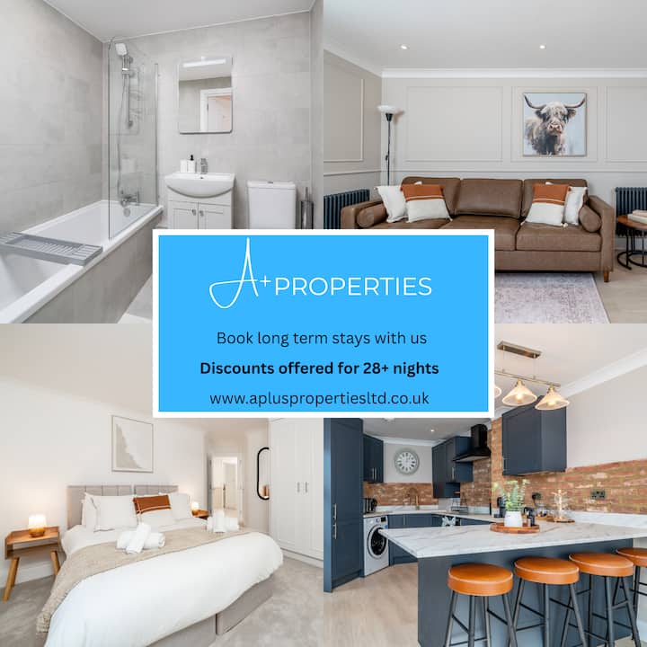 Stylish 2 Bed In Woking Central With Free Parking - Woking