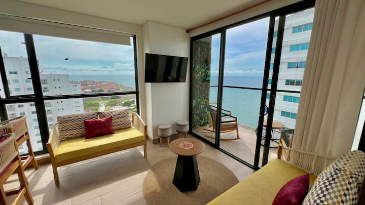 Cartagena Apartamento Beach View - Cartagena das Índias