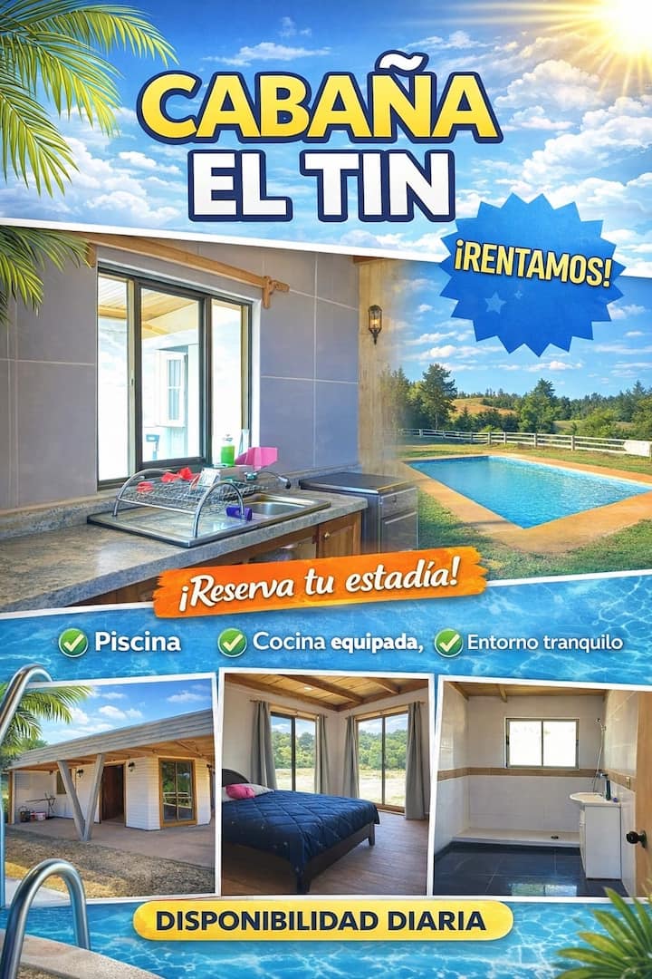 Cabaña El Tin - Cabrero, Chile