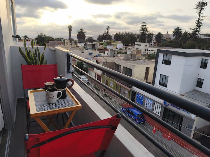 041 Apartamento De 1 Habitación A Pasos Del Centro - Tacna