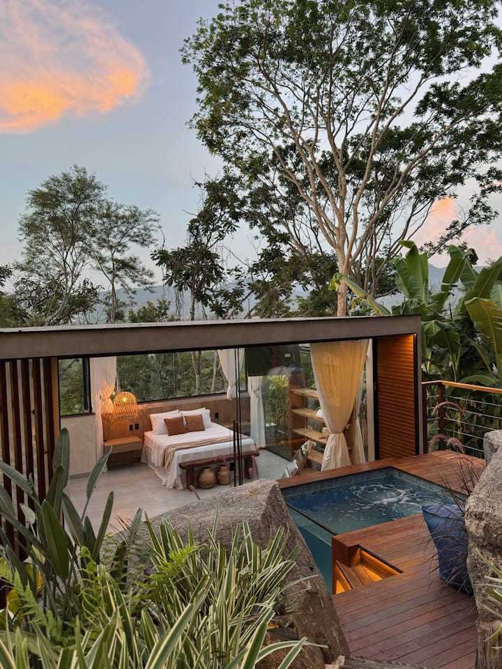 Cabana De Vidro No Meio Do Mato - Rio de Janeiro